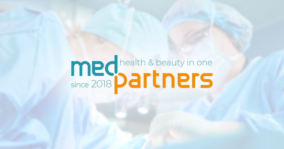 Логотип и айдентика MedPartners для соцсетей | Дизайнер Александр Глазунов